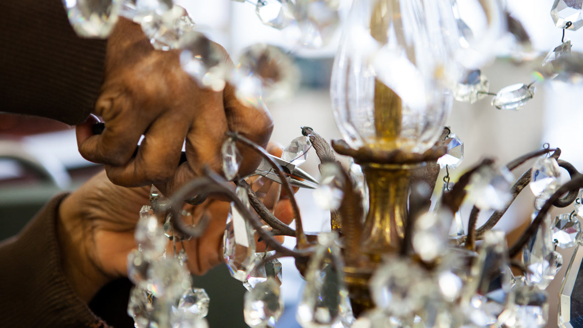 Antique & Vintage Lighting Restoration: Chandeliers, Lamps & More ...