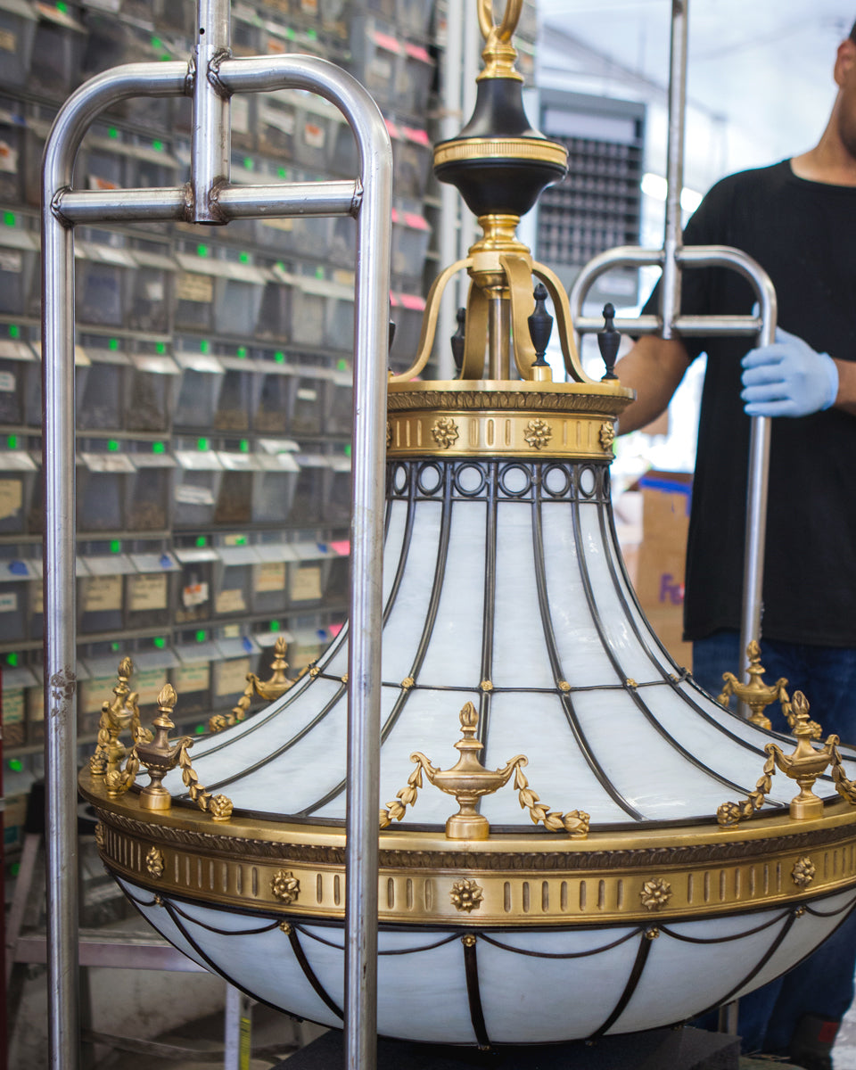 Antique & Vintage Lighting Restoration: Chandeliers, Lamps & More ...