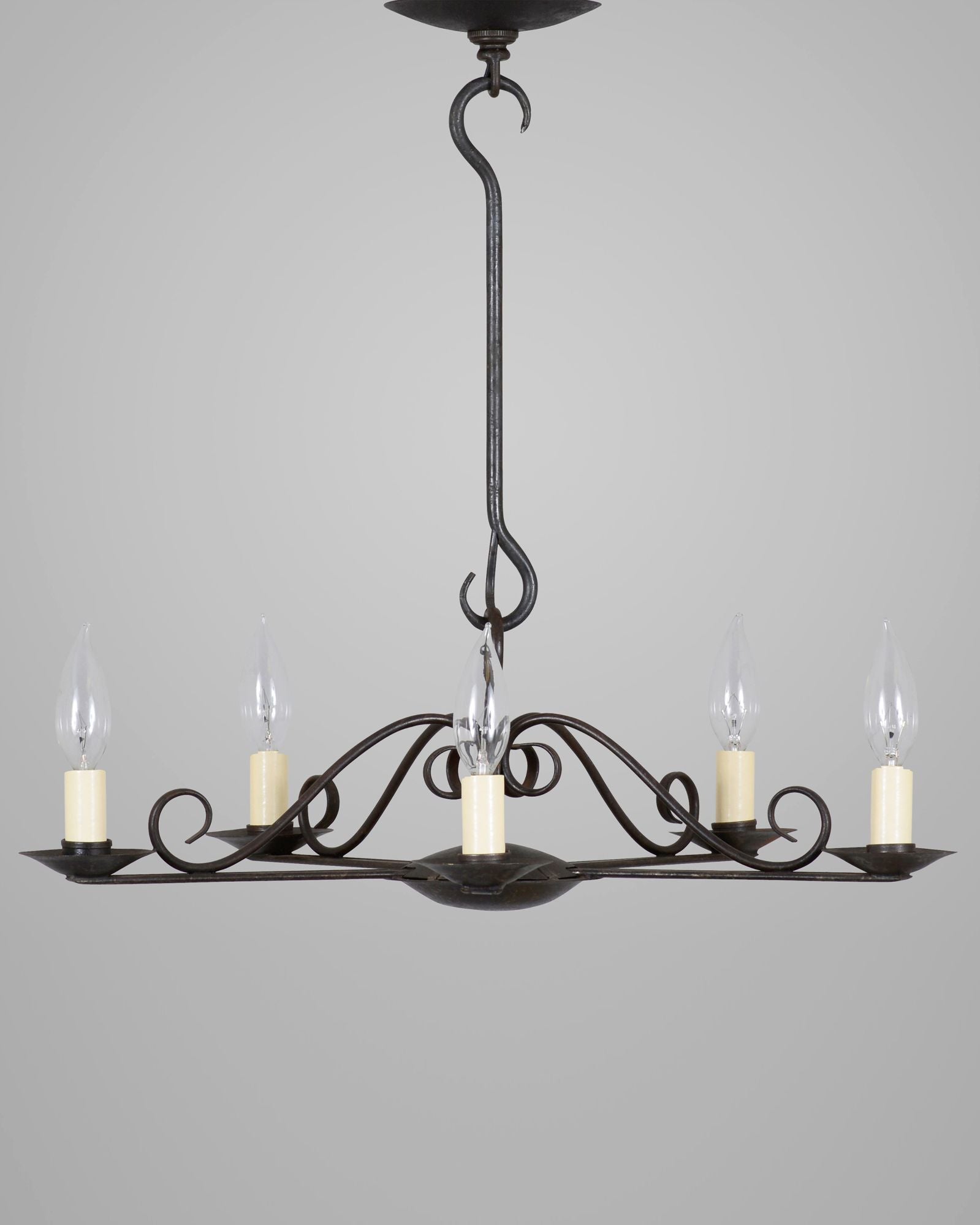 Cross Beam Chandelier Small by Scofield Lighting – Remains Lighting Company