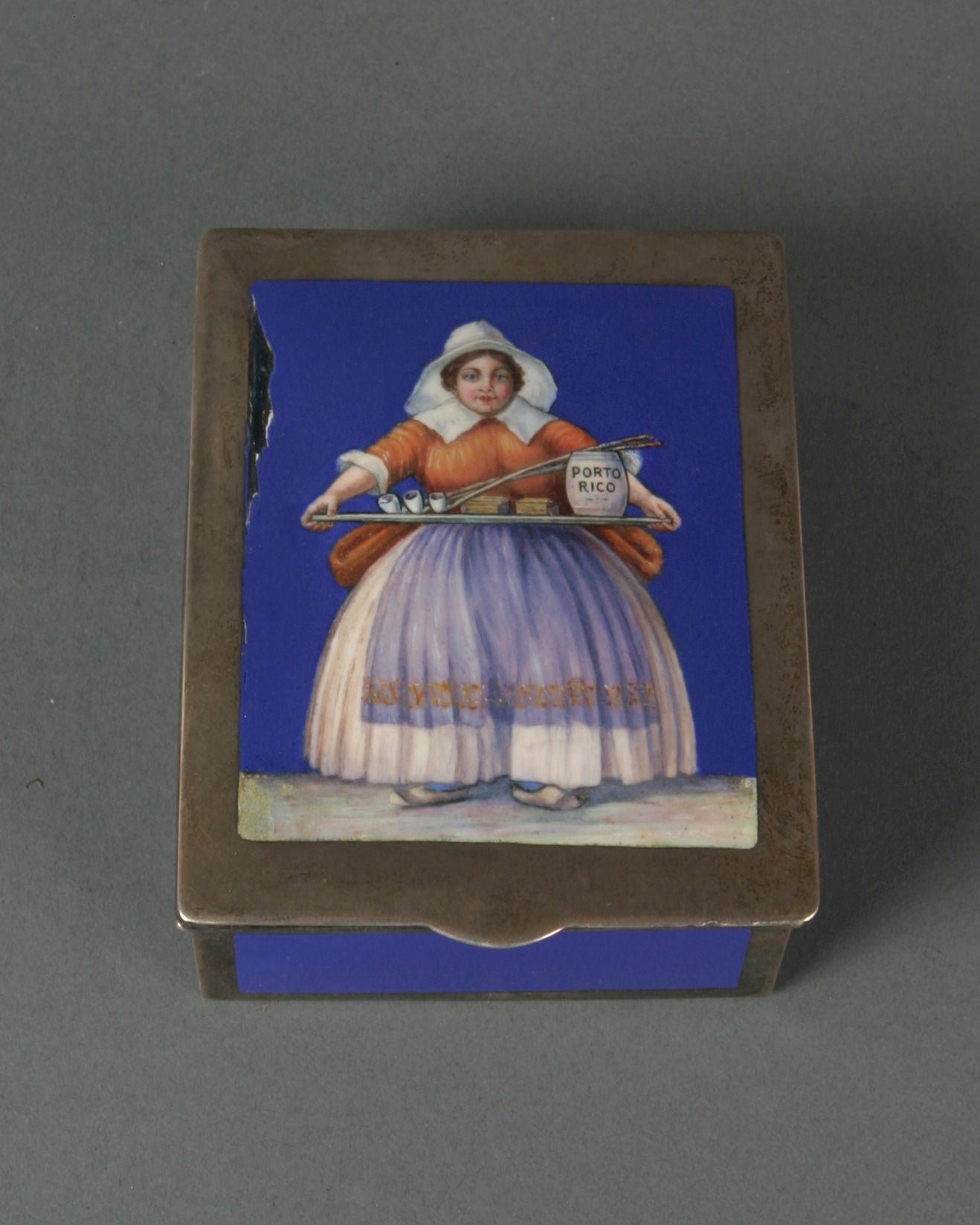 Enameled Silver Caldwell Box | Vintage Collection – Remains Lighting Co.