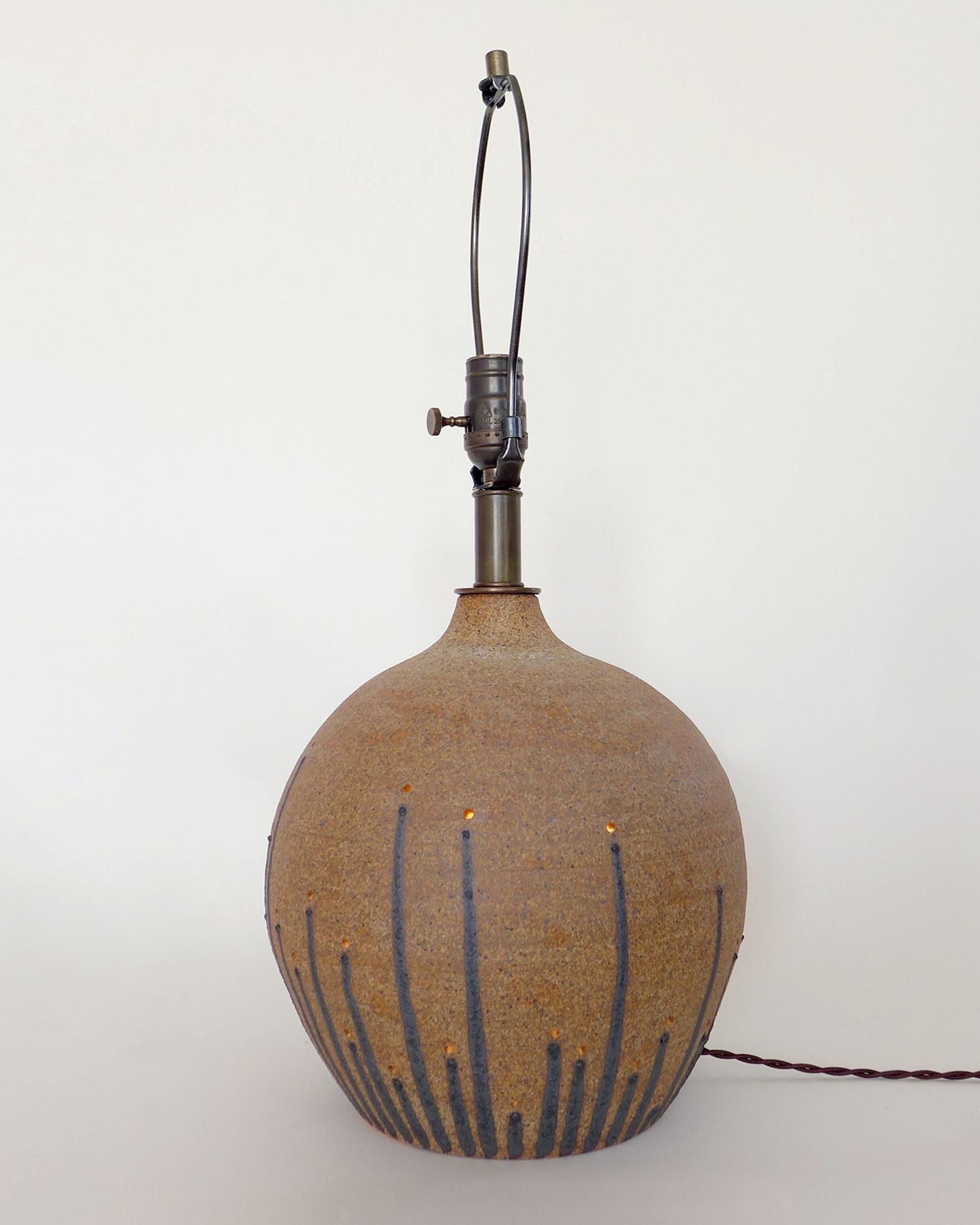 Heather Levine Desert Lamp by Remains Lighting Co.
